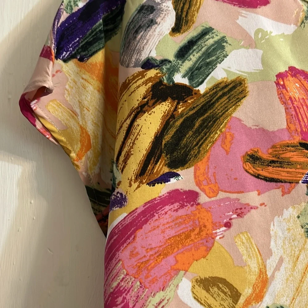 Tops | Tub 9 Beautiful Sleeveless Top Such Vibrant Colors That Look ...
